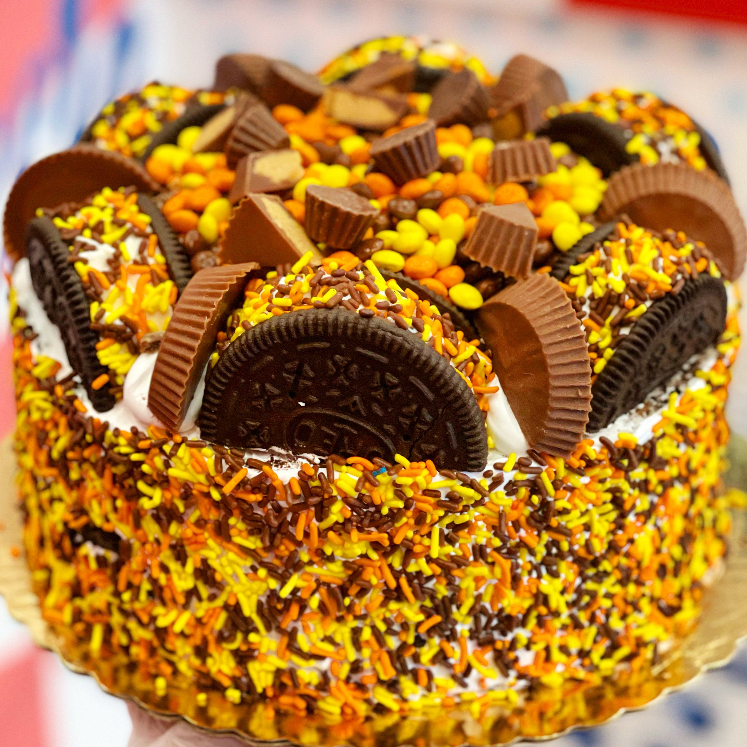 Reese's PB Cake | C O N E Y W A F F L E