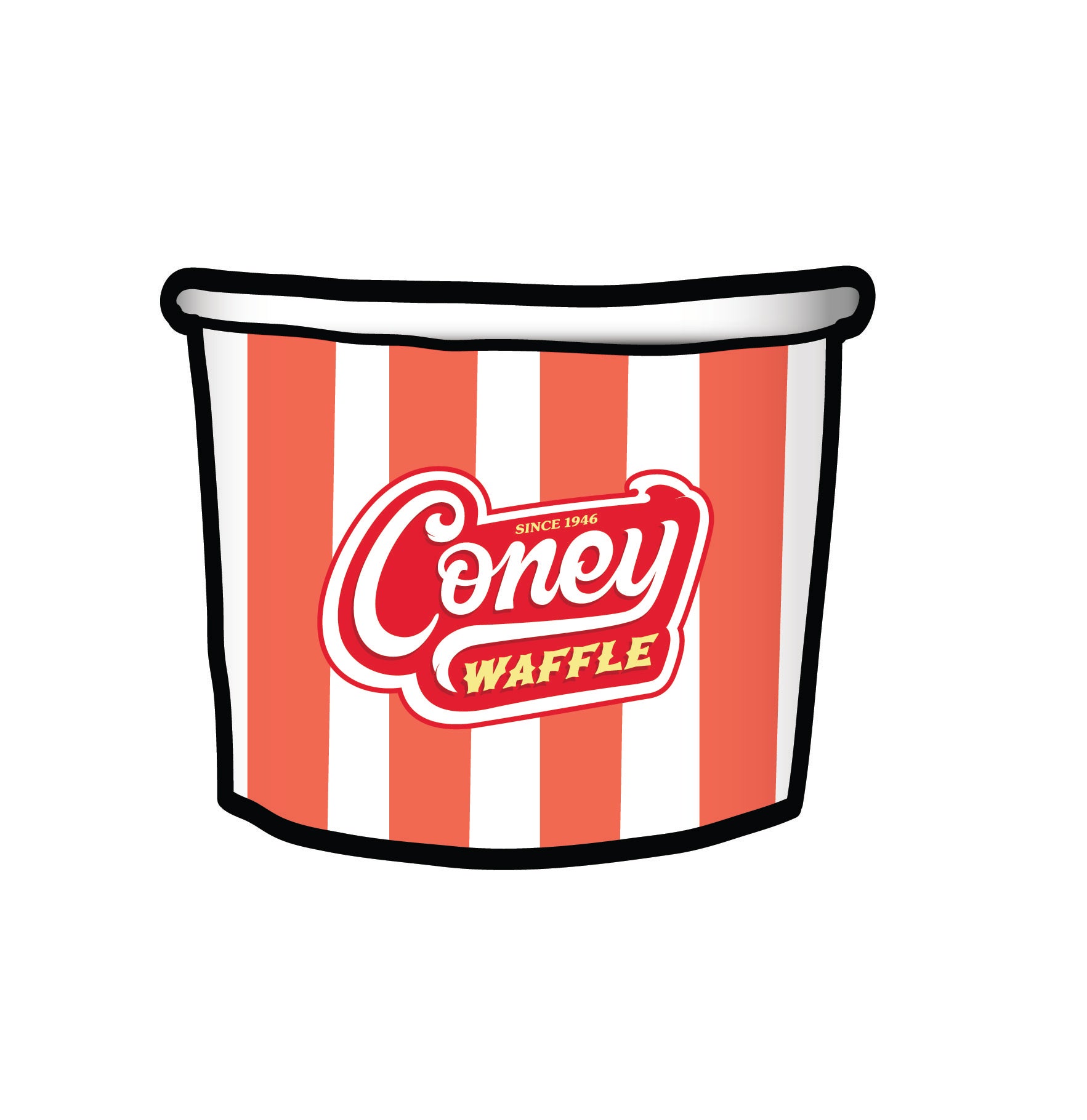 MEDIUM CUP | C O N E Y W A F F L E