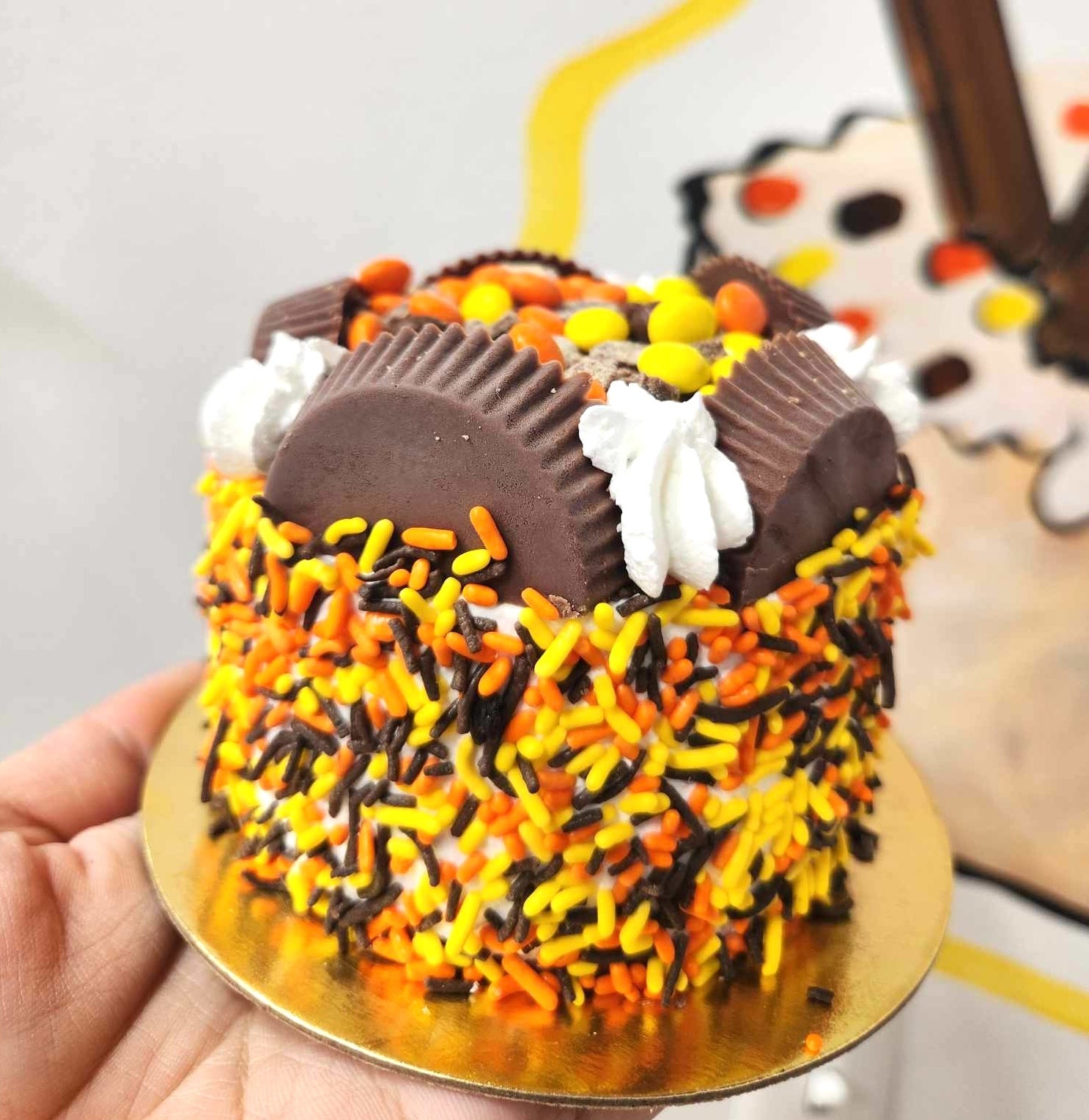Mini Ice Cream Cake | C O N E Y W A F F L E