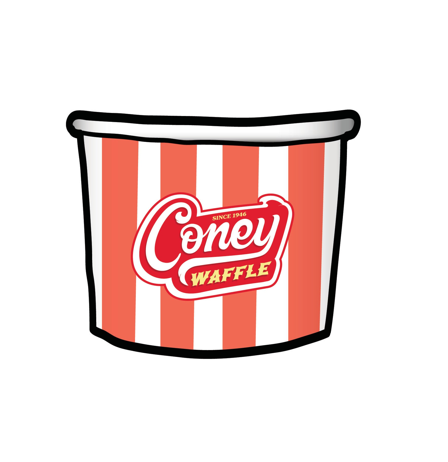 MEDIUM CUP | C O N E Y W A F F L E