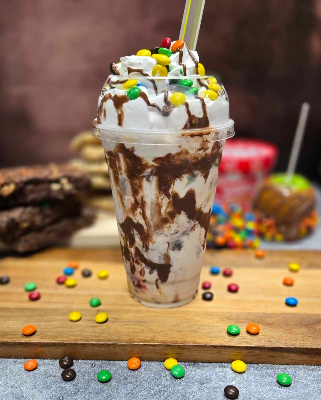 M&M's Milkshake | C O N E Y W A F F L E