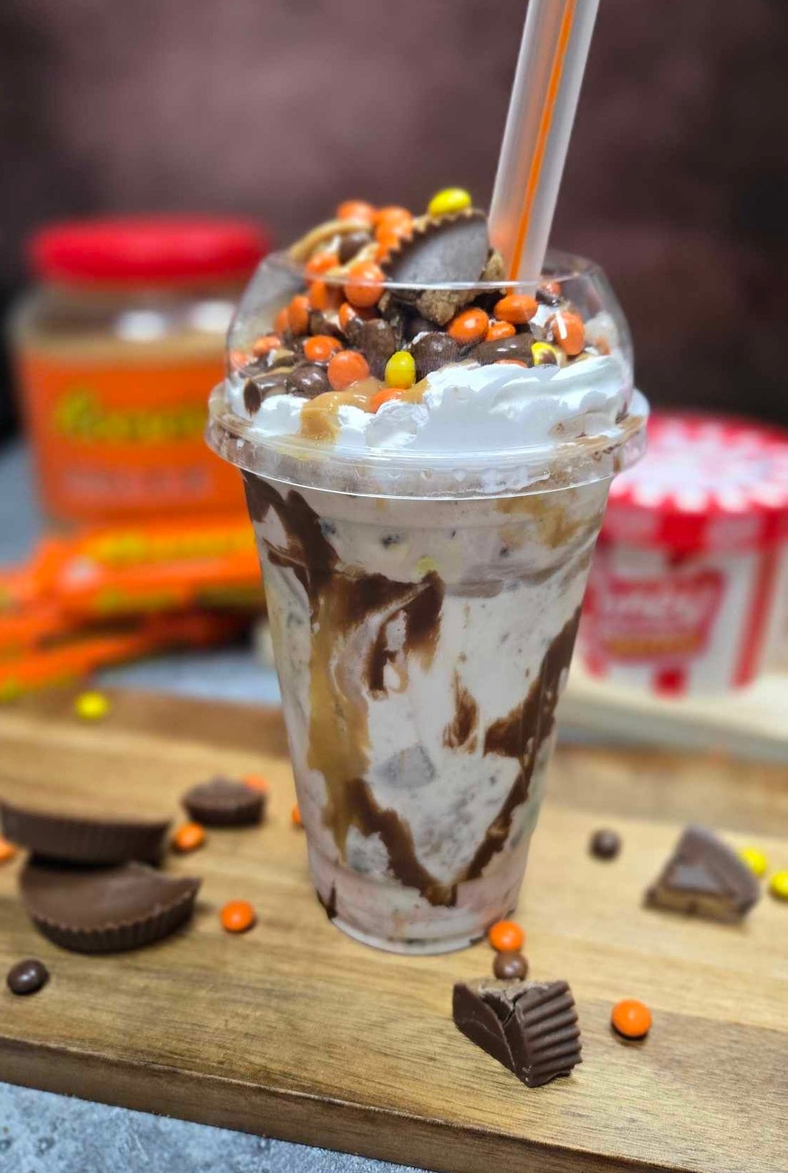 Reese's Peanut Butter Milkshake | C O N E Y W A F F L E